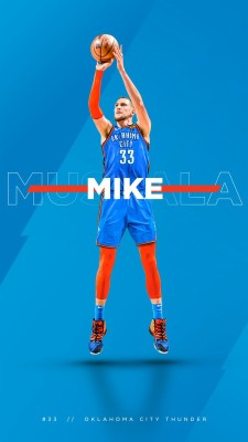 Mike Muscala Thunder - 675x1200 Wallpaper - teahub.io