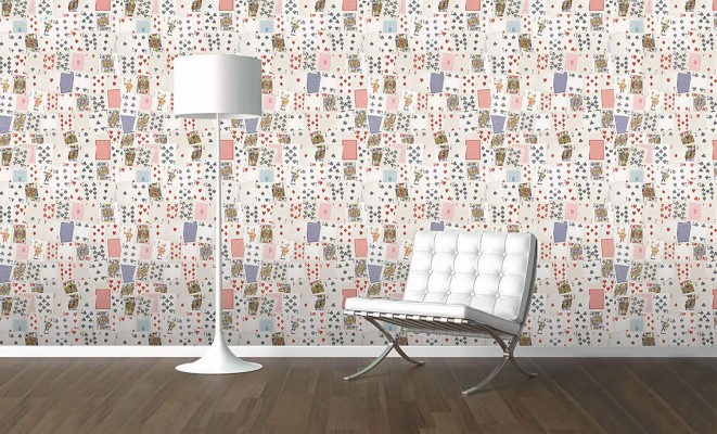 Wall Of Playing Cards - 1500x907 Wallpaper - teahub.io
