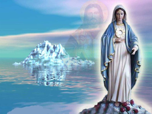Powerpoint Mama Mary Background - 1024x768 Wallpaper - teahub.io