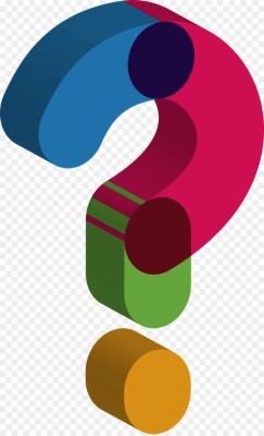 Colorful Question Mark Transparent Background Png Question - Question ...