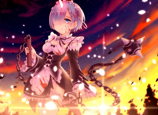 Re Zero Rem Sexy 1580x889 Wallpaper