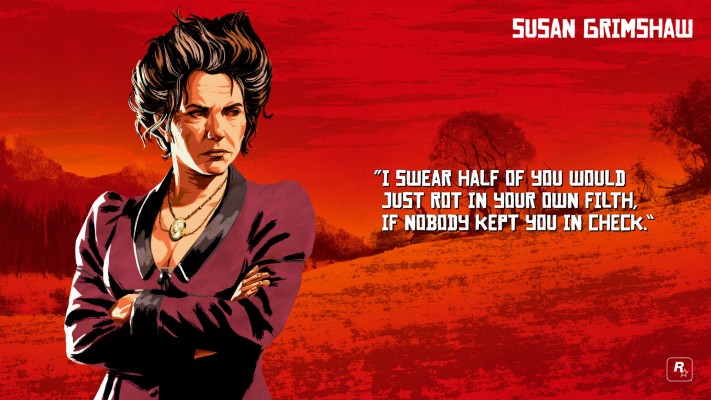 Red Dead Redemption 2 Dutch Van Der Linde Uhd 4k Wallpaper - Dutch Van ...