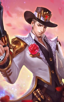 Clint, Gun And Roses, Layla, Cannon And Roses, Skins, - Mobile Legends ...