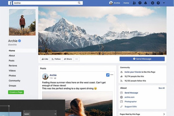 Facebook Page - 1200x800 Wallpaper - teahub.io