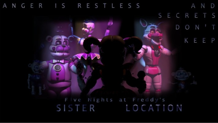 5 Nights At Freddy's Sister Location Gif - 1191x670 Wallpaper - teahub.io