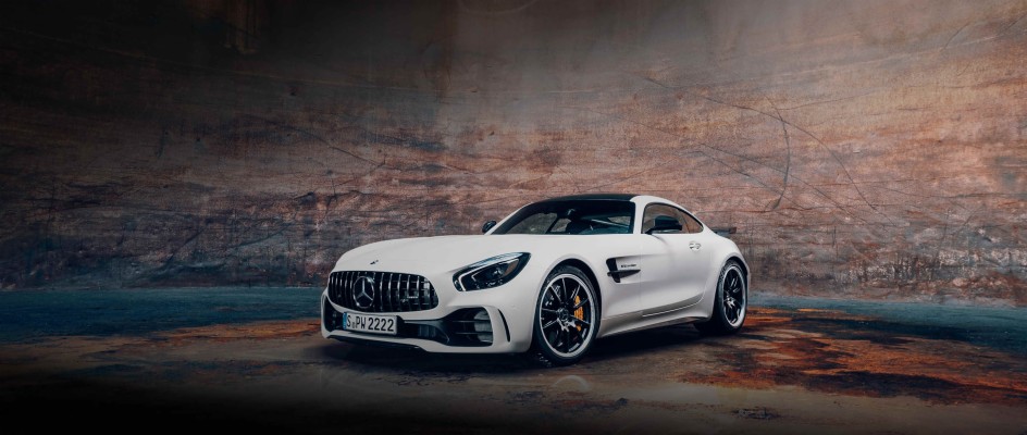The Front View Of The Mercedes Amg Gt R In Designo - Mercedes Amg Gt ...