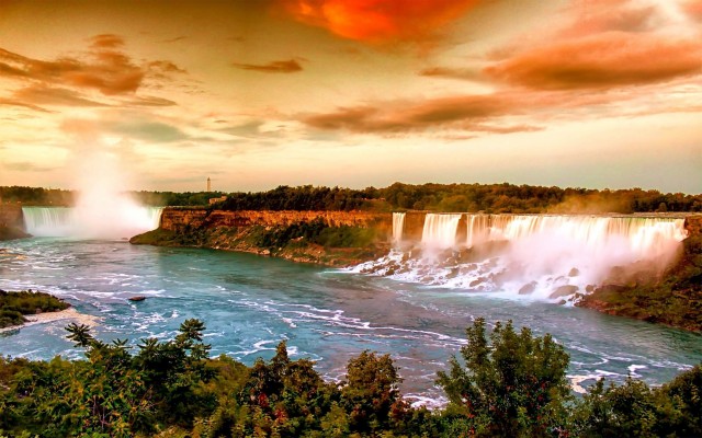 Wallpaper Niagara Falls Front View Canada - Photograph - 1920x1080 ...