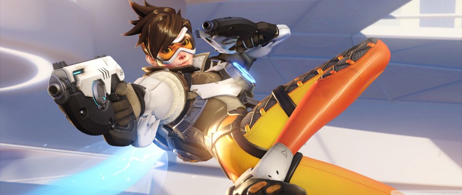 Tracer Overwatch Ready Player One - 2560x1080 Wallpaper - teahub.io