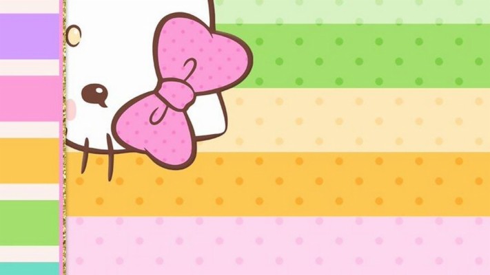 Hello Kitty Uhd 8k Wallpaper - Hello Kitty Wallpaper With Green ...