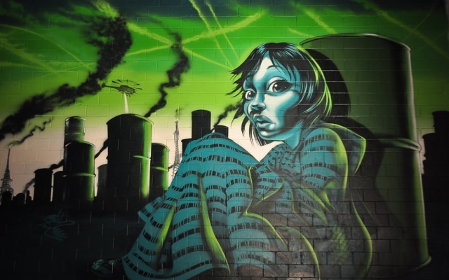 Green Graffiti Wallpaper - Mear One - 1200x750 Wallpaper - teahub.io