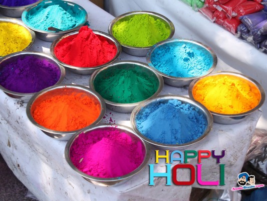 Holi Colors In Plate - 1024x768 Wallpaper - teahub.io