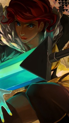Wallpaper Transistor, Tactic, Girl, Art - Art Transistor Supergiant ...