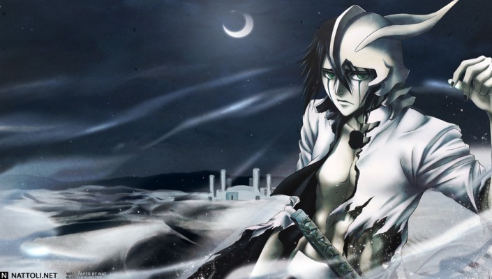 Wallpaper Anime, Ulquiorra, Gillian, Black And White, - Ulquiorra ...