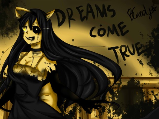 Bendy And The Ink Machine Little Devil Darling Poster - 1600x1146 ...