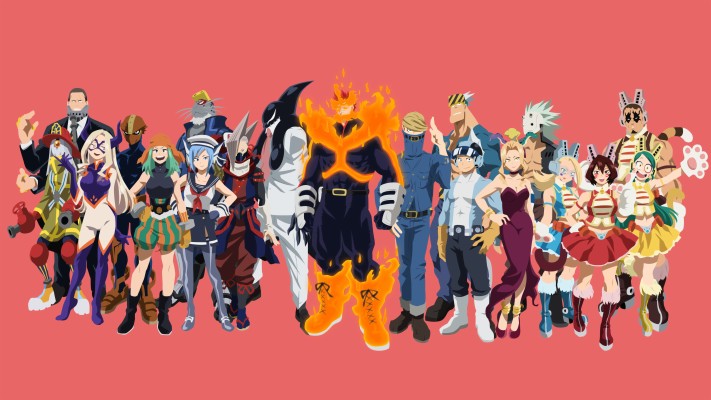 My Hero Academia Pro Heroes - 3840x2160 Wallpaper - teahub.io