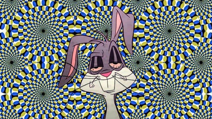 Bugs Bunny Optical Illusion - 1440x810 Wallpaper - teahub.io