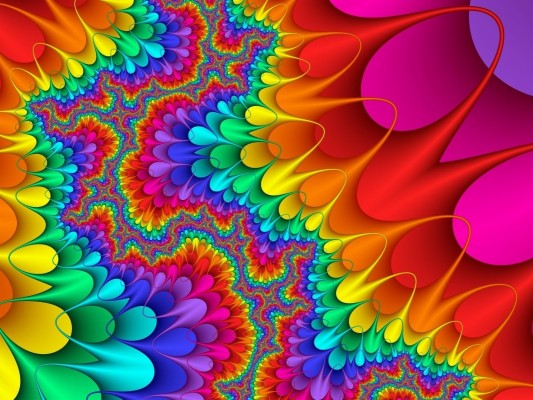 High Quality Wallpapers - Rainbow Colors Design - 1600x1200 Wallpaper ...