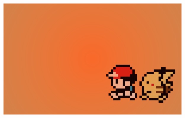 8 Bit Ash And Pikachu - 8 Bit Pikachu - 1064x680 Wallpaper - teahub.io