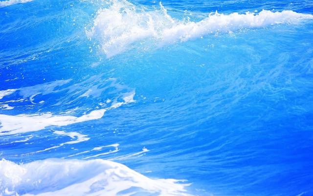1920x1200, Hd Wallpaper Â - Blue Ocean Wave Background - 1920x1200 ...