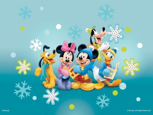 Mickey Mouse Christmas Background - 640x1136 Wallpaper - teahub.io