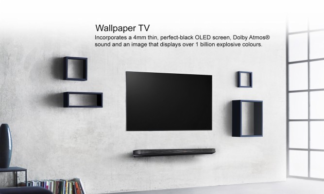 Lg Tv On Wall - 1920x1150 Wallpaper - teahub.io