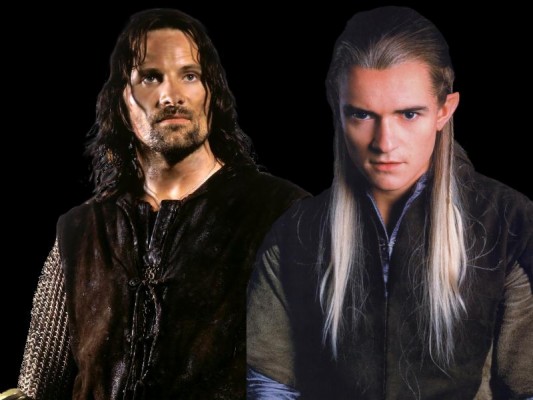 Lord Of The Rings Legolas And Aragorn Wallpaper
