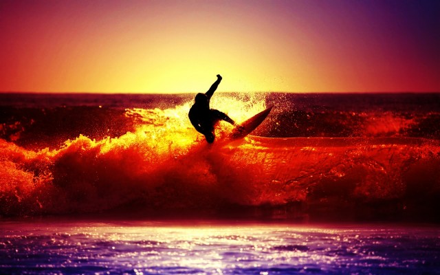 Colourful Surfing Wallpaper - Surfer Background - 1920x1200 Wallpaper ...