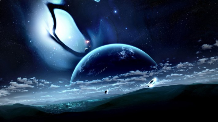 Free Good Night Images - Alien Planet Background - 1920x1080 Wallpaper ...
