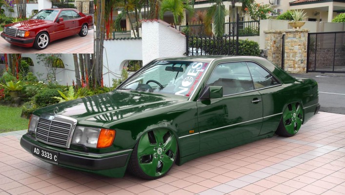 Mercedes Benz W124 Dark Blue - 1920x1200 Wallpaper - teahub.io