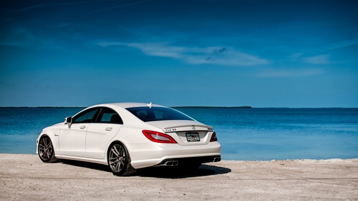 Wallpaper White, Mercedes-benz, Rear View, Mercedes, - Mercedes Benz ...