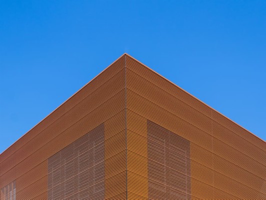 Building, Architecture, Outdoors, Triangle, Northern - Brutalist ...