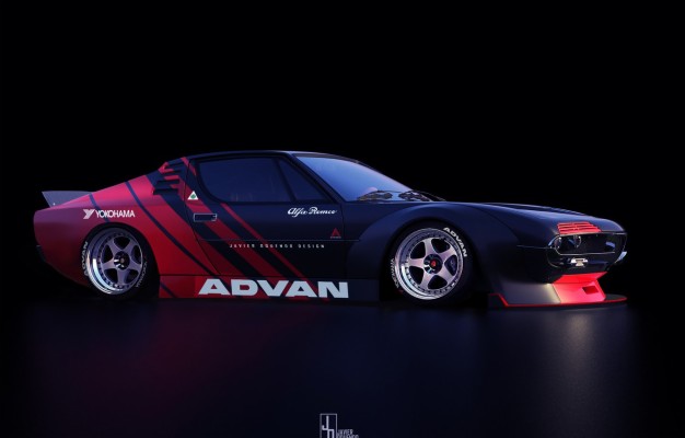 Photo Wallpaper Auto, Machine, Car, Rendering, Retro, - Car Javier ...