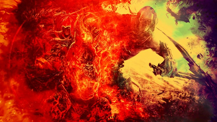 Death Face Darksiders 2 - 1360x869 Wallpaper - teahub.io