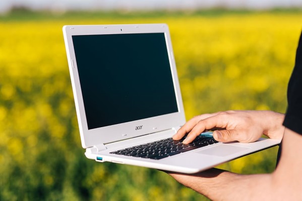 Person Holding Acer Laptop, Laptop, Computer, Computer, - University ...
