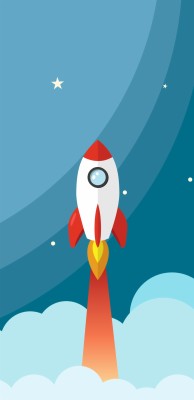 Animated Rocket Blast Off - 1440x2960 Wallpaper - teahub.io
