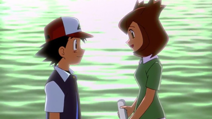 Ash And Latias Say Goodbye - Pokemon Movie Latias And Latios - 1600x900 ...