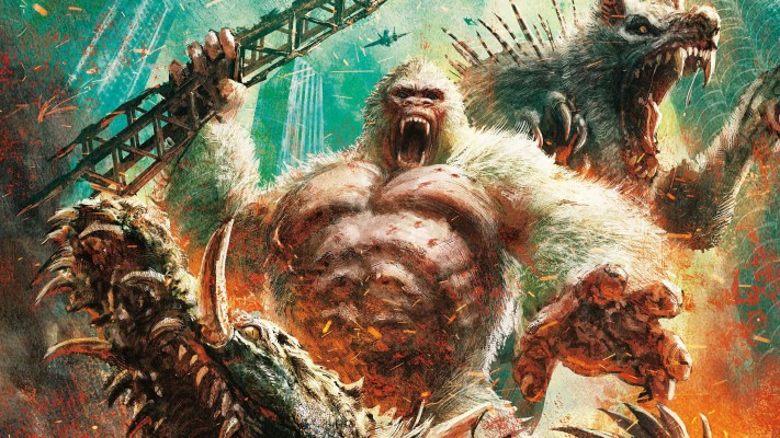 Rampage, Movie, Big Gorilla, 2018, Wallpaper - Rampage George ...