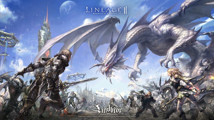Lineage 2 Healer Wide Wallpaper - Lineage 2 Goddess Of Destruction ...