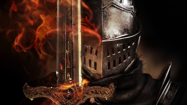 Knight With Fire Sword - 1920x1080 Wallpaper - teahub.io