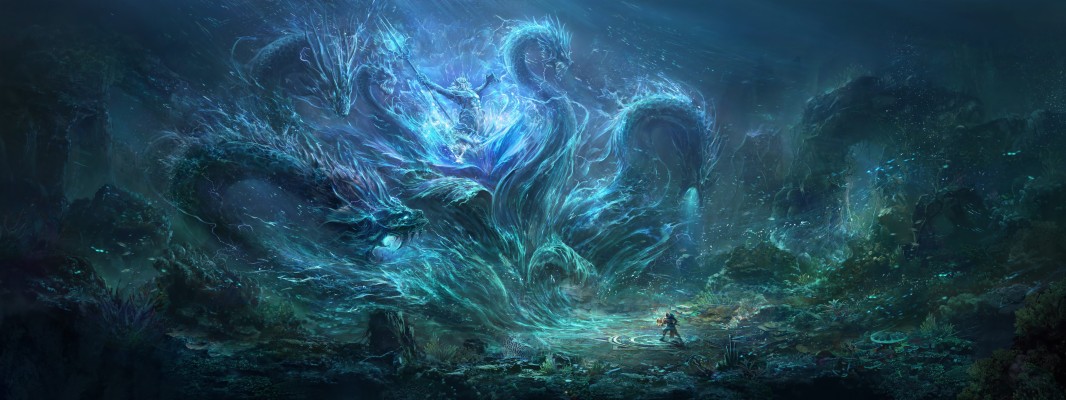 Sea Monster Facebook Cover - 8000x3000 Wallpaper - teahub.io